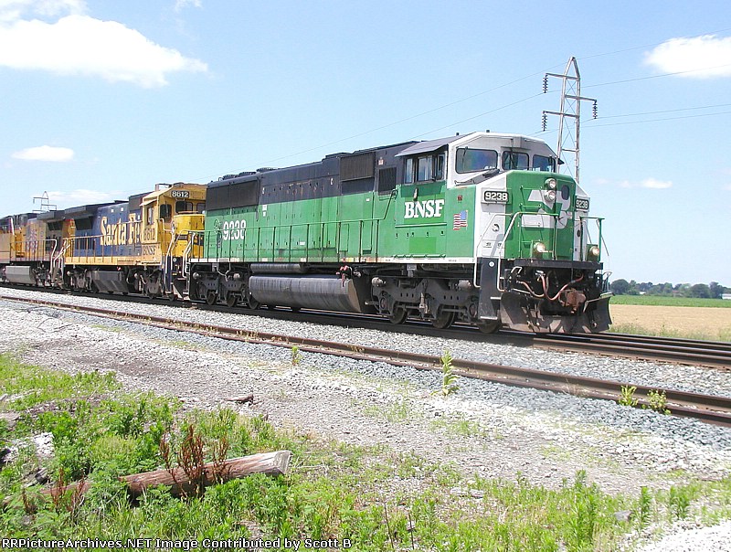 BNSF 9238 Q634